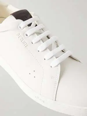 Berluti Logo-embossed Leather Sneakers