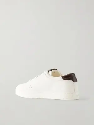 Berluti Logo-embossed Leather Sneakers