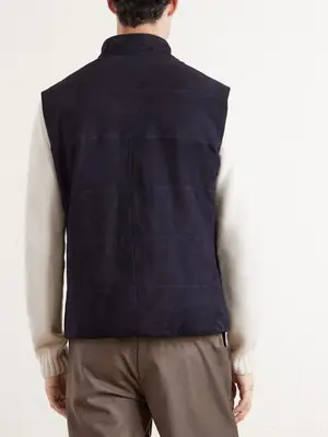 N.peal Belgravia Suede Gilet