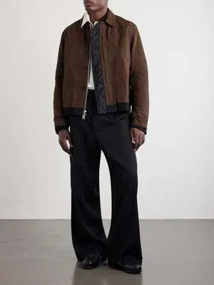 Sacai Reversible Nylon Bomber Jacket