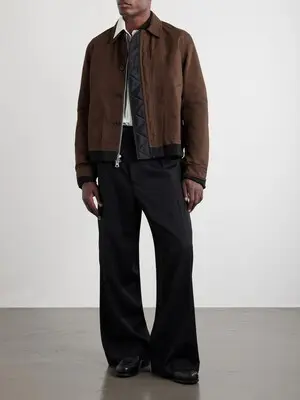 Sacai Reversible Nylon Bomber Jacket