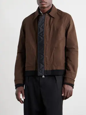 Sacai Reversible Nylon Bomber Jacket