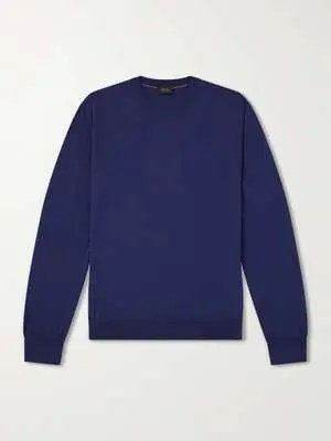 Brioni Wool Sweater - Blue