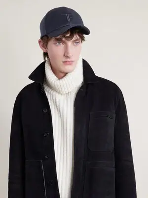 TOM FORD Logo-embroidered Cashmere Baseball Cap