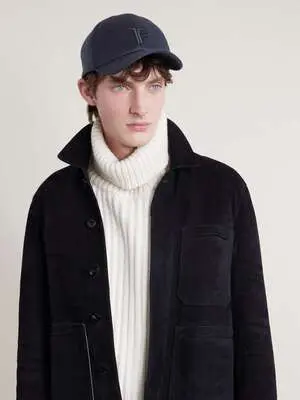 TOM FORD Logo-embroidered Cashmere Baseball Cap