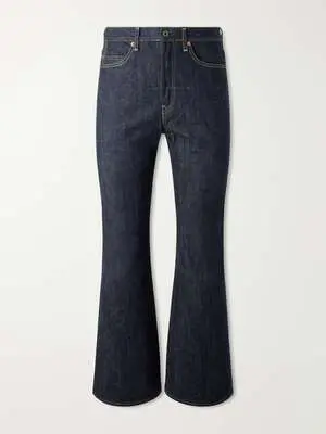 Kapital Okabello Straight-leg Flared Jeans - Blue