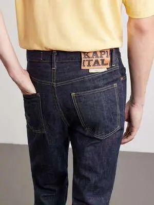 Kapital Okabello Straight-leg Flared Jeans