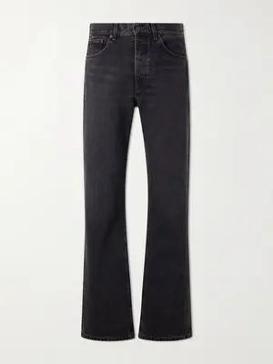 JEANERICA Vega Straight-leg Cotton Jeans - Black