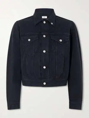 Celine Denim Trucker Jacket - Black