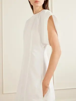 Bottega Veneta Cotton Poplin Midi Dress