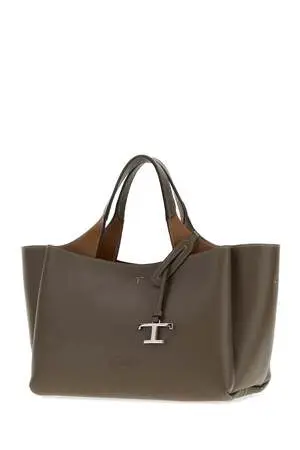 TOD'S Mud Leather Mini Handbag