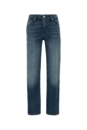 Seven For All Mankind Stretch Denim Calie Jeans - Blue