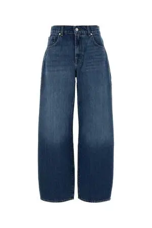 Seven For All Mankind Denim Bonnie Jeans - Blue