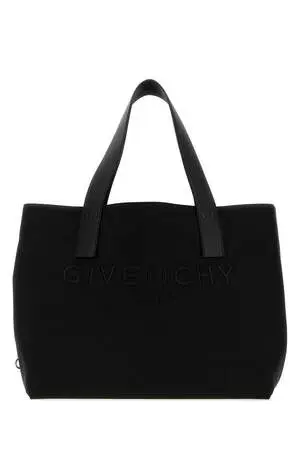 Givenchy Canvas Cargo Shopping Bag - Black