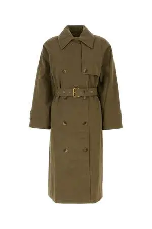 Michael Kors Army Cotton Blend Trench Coat