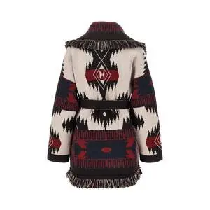 Alanui Icon Jacquard Wool Cardigan