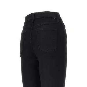 MOTHER Stretch Denim Straight Leg Pants
