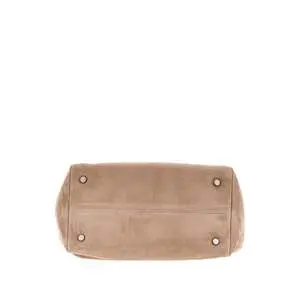 AUTENTICA 504 Suede Leather Medium Galatea Bag