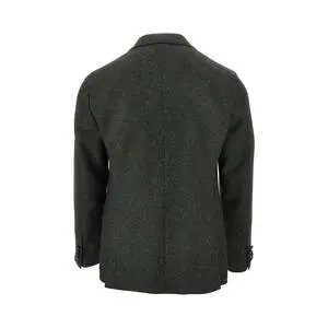 Caruso Aida' Single-breasted Wool Jacket