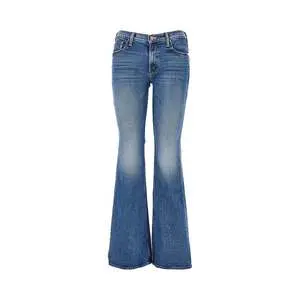 MOTHER The Jinx Heel Jeans - Blue