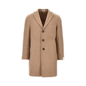 BRERAS Cashmere 'dublino' Short Coat - Beige