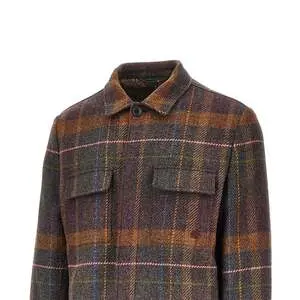 Etro Cashere And Wool Overshirt An