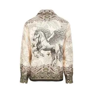 Etro Printed Silk Shirt An