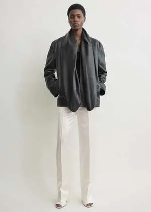 TOTEME Big Leather Scarf