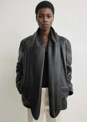 TOTEME Big Leather Scarf