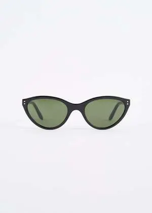 TOTEME Cateye Sunglasses - Black