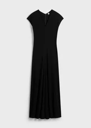 TOTEME V-neck Jersey Dress Petite