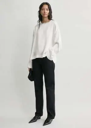 TOTEME Boxy Satin Top