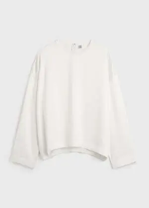TOTEME Boxy Satin Top