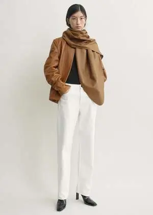 TOTEME Big Leather Scarf