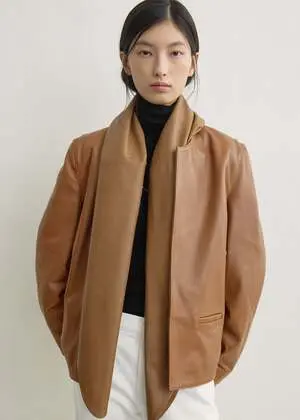 TOTEME Big Leather Scarf