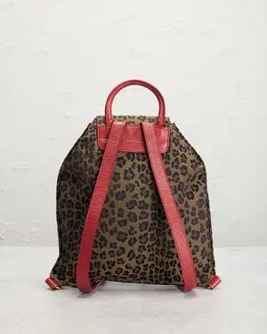 FWRD RENEW Fendi Leopard Backpack