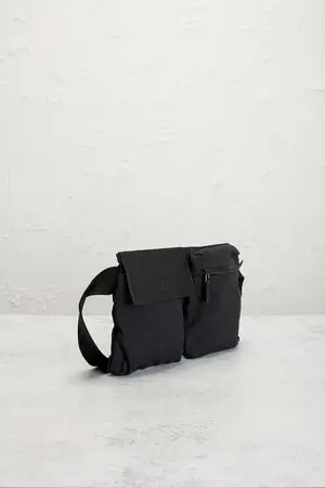 Gucci Double Pocket Belt Bag - Black