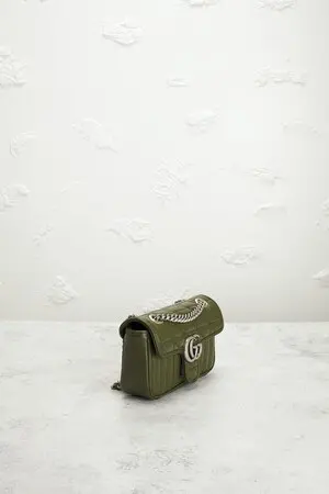 Gucci Gg Marmont Quilted Shoulder Bag