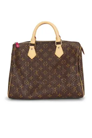 LOUIS VUITTON Monogram Perforated Speedy 30 Handbag