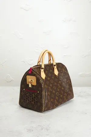 LOUIS VUITTON Monogram Perforated Speedy 30 Handbag