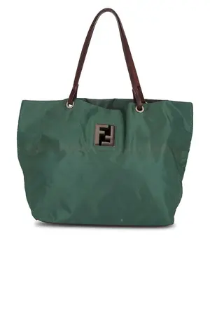 Fendi Tessuto Tote Bag - Green