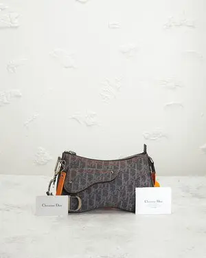 FWRD RENEW Dior Flight Line Double Saddle Bag
