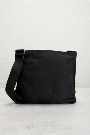 Prada Tessuto Flat Messenger Bag