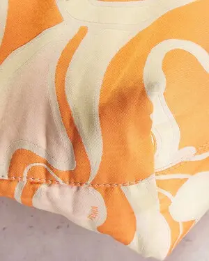 FWRD RENEW Fendi Psychedelic Tote Bag - Orange