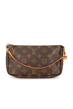 LOUIS VUITTON Monogram Pochette Accessories Shoulder Bag - Brown
