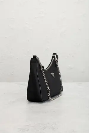 Prada Re-edition 2005 Re-nylon Shoulder Bag - Black