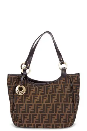 Fendi Zucca Canvas Tote Bag