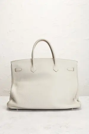 Hermès Togo Birkin 40 Handbag - Gris Perle