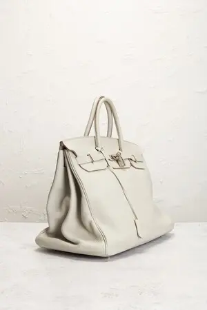 Hermès Togo Birkin 40 Handbag - Gris Perle