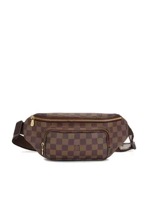 FWRD RENEW Louis Vuitton Damier Ebene Melville Bum Bag - Brown